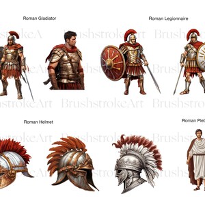 Ancient Rome Clipart, Roman Empire, Gladiator Clipart, Roman Warrior ...