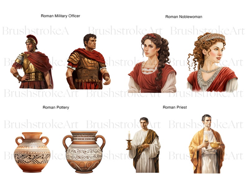 Ancient Rome Clipart, Roman Empire, Gladiator Clipart, Roman Warrior ...