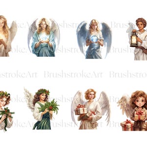 Christmas Angel Clipart, Cute Angel, Christian Clipart, Baby Angel PNG ...
