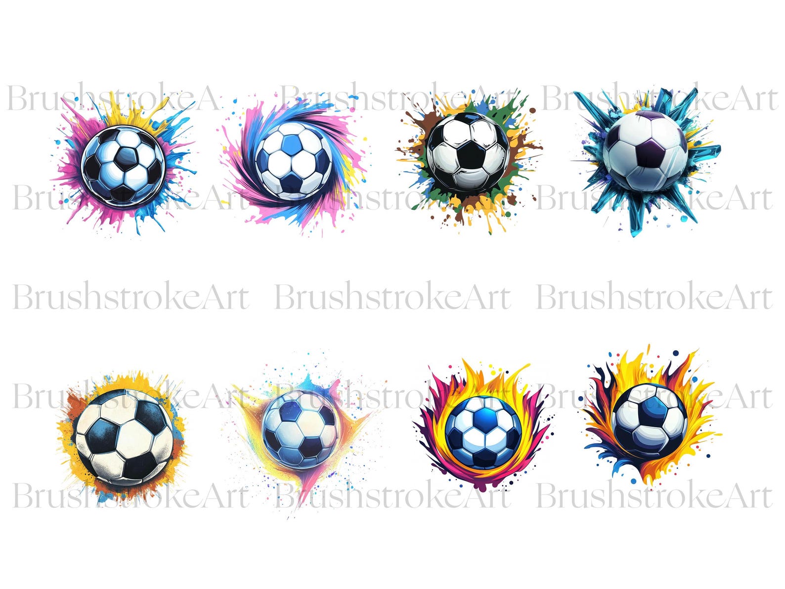 Soccer Ball Splash Clipart, Football, Boys Birthday, Soccer Ball PNG ...