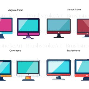Computer Monitor Clipart, Computer Screen, Desktop Computer, Monitor ...