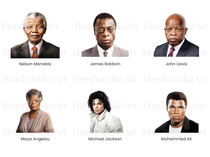 Black History Clipart, Martin Luther King, Black Lives Matter, Black ...