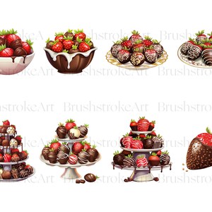 Chocolate Strawberry Clipart, Chocolate Covered Strawberries, Romance ...