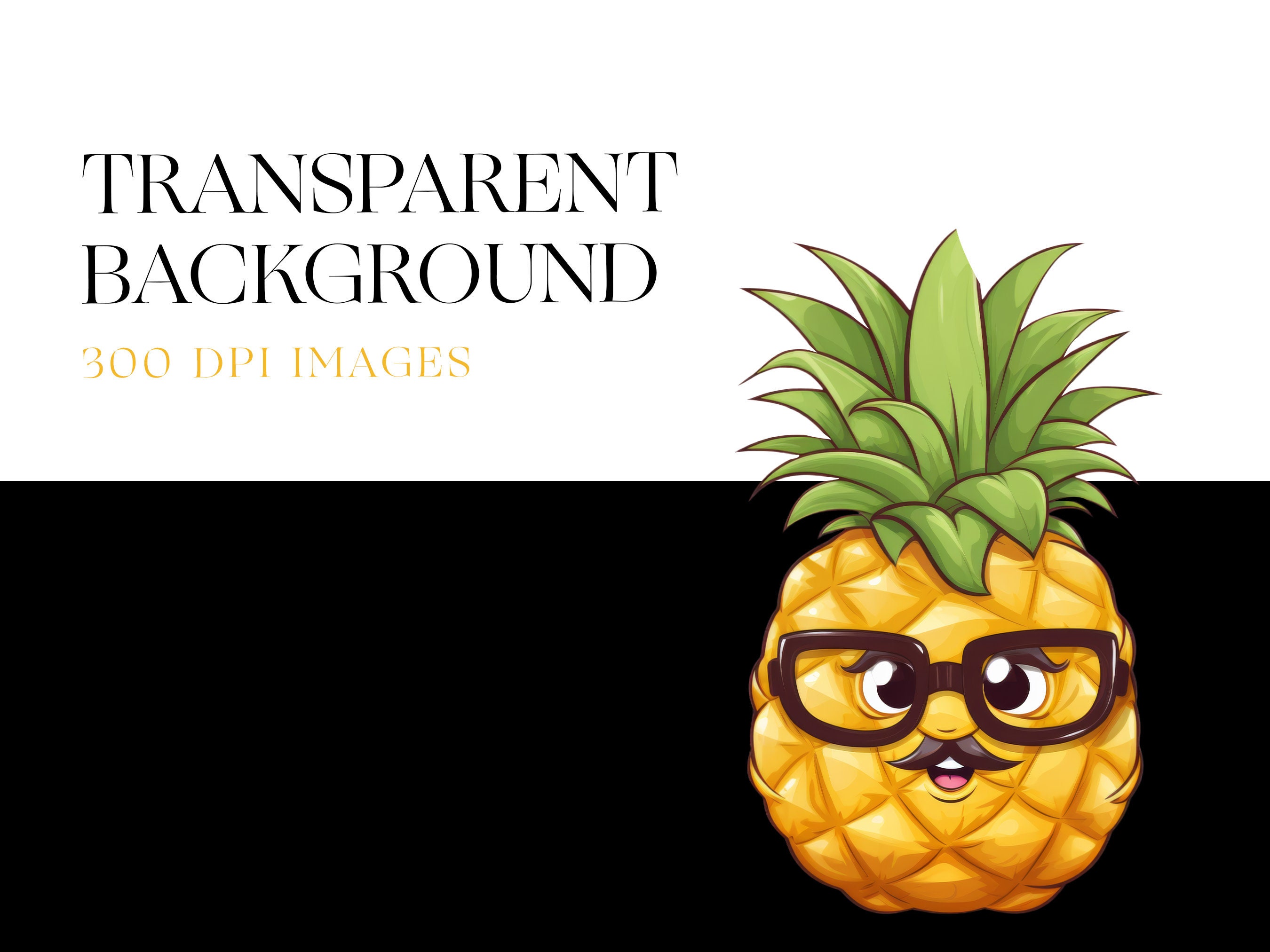 Cute Pineapple Clipart, Pineapple Fruit Tropical, Summer Pineapple PNG ...