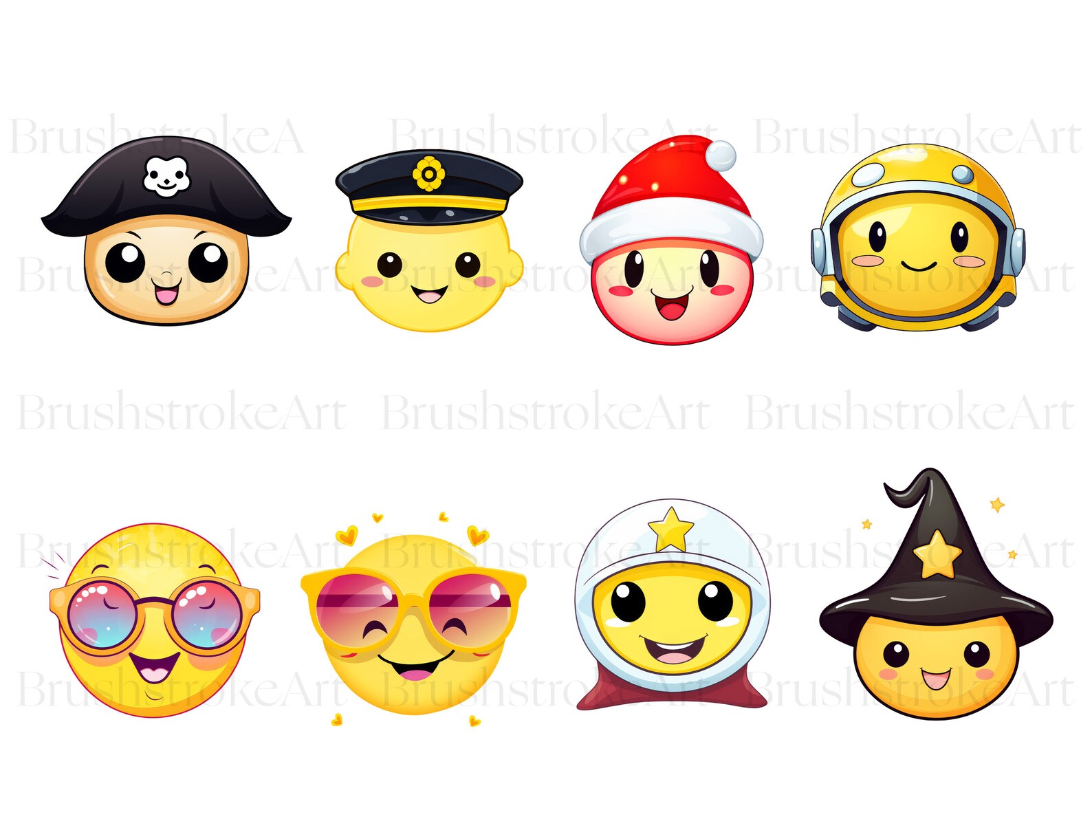 Smiley Face Clipart, Emoji PNG, Happy Face, Emoji Expressions, Emoticon ...