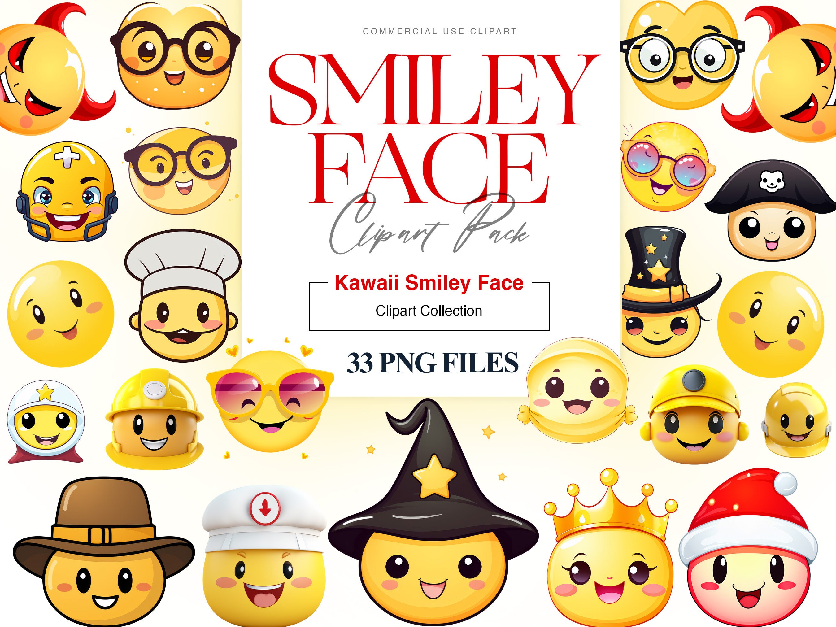Smiley Face Clipart, Emoji PNG, Happy Face, Emoji Expressions, Emoticon ...