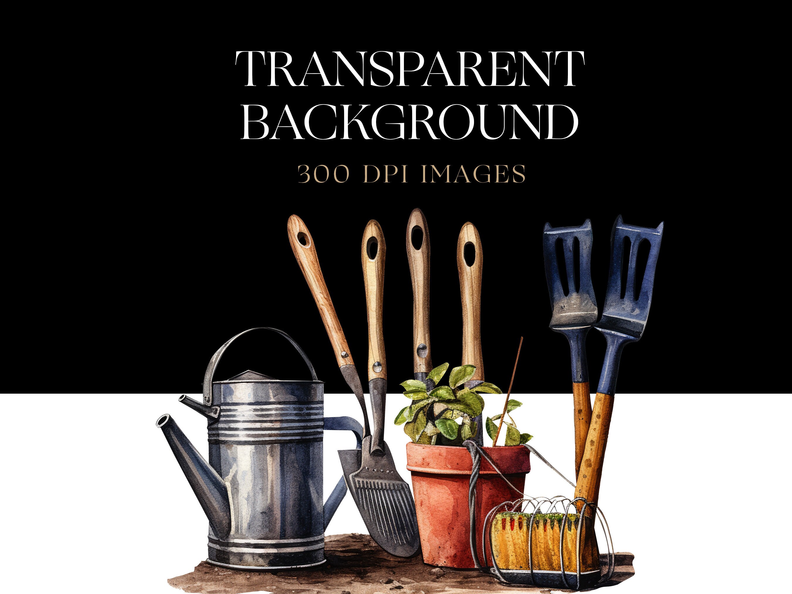 Watercolor Cleaning Clipart, House Chores, Laundry, Sponge, Bucket ...