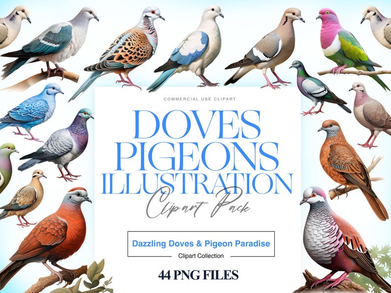Dove Illustration Clipart, White Dove Flying, Bird Clipart, the Dove of ...