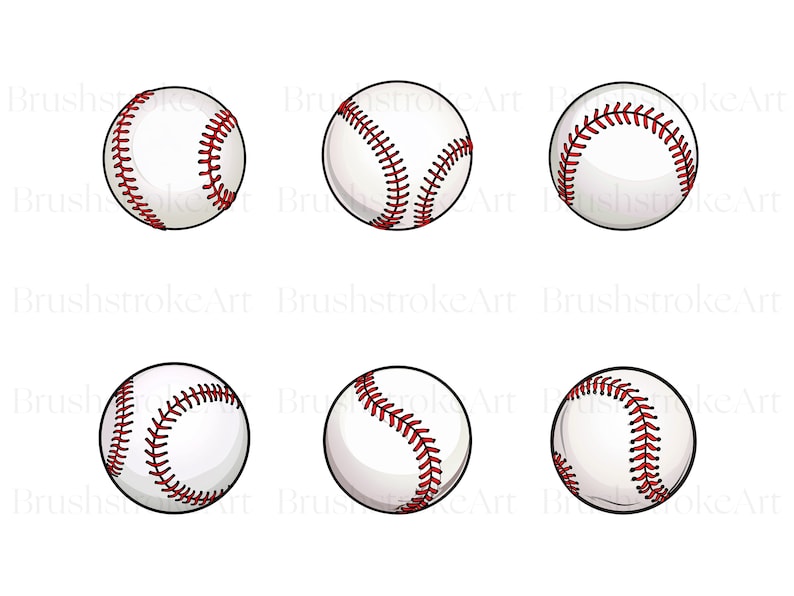 Baseball Ball Illustration Clipart, Ball Clipart, Ball PNG, Sports Ball ...