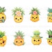 Cute Pineapple Clipart, Pineapple Fruit Tropical, Summer Pineapple PNG ...
