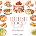 British Food Clipart, Fish and Chips, Beef Wellington, British Dessert ...