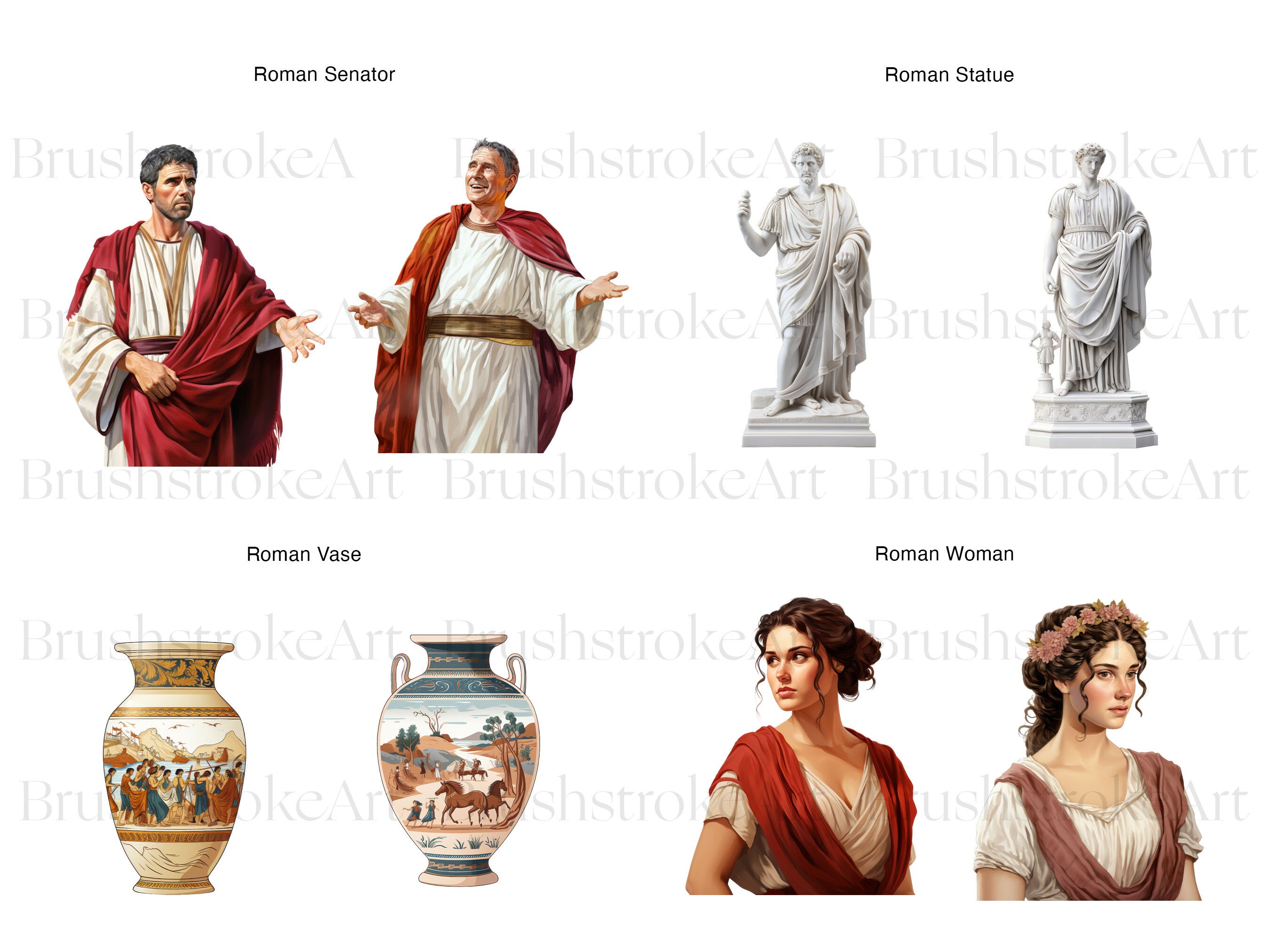 Ancient Rome Clipart, Roman Empire, Gladiator Clipart, Roman Warrior ...