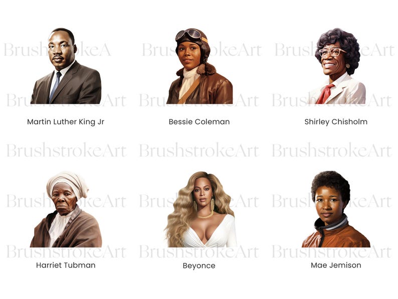 Black History Clipart, Martin Luther King, Black Lives Matter, Black ...