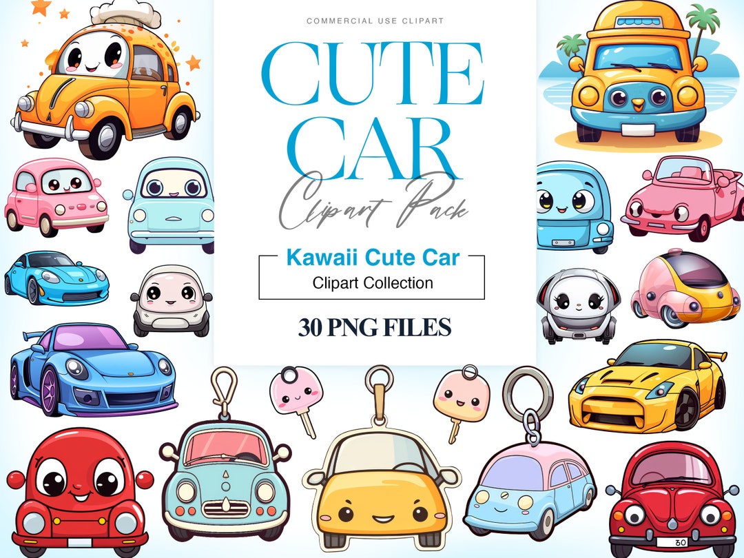 Cute Car Clipart, Yellow Car, Sports Car Clipart, Futuristic Car ...