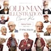 Grandpa Clipart, Old Men, Old Man Clipart, Senior, Elderly Clipart, Old ...