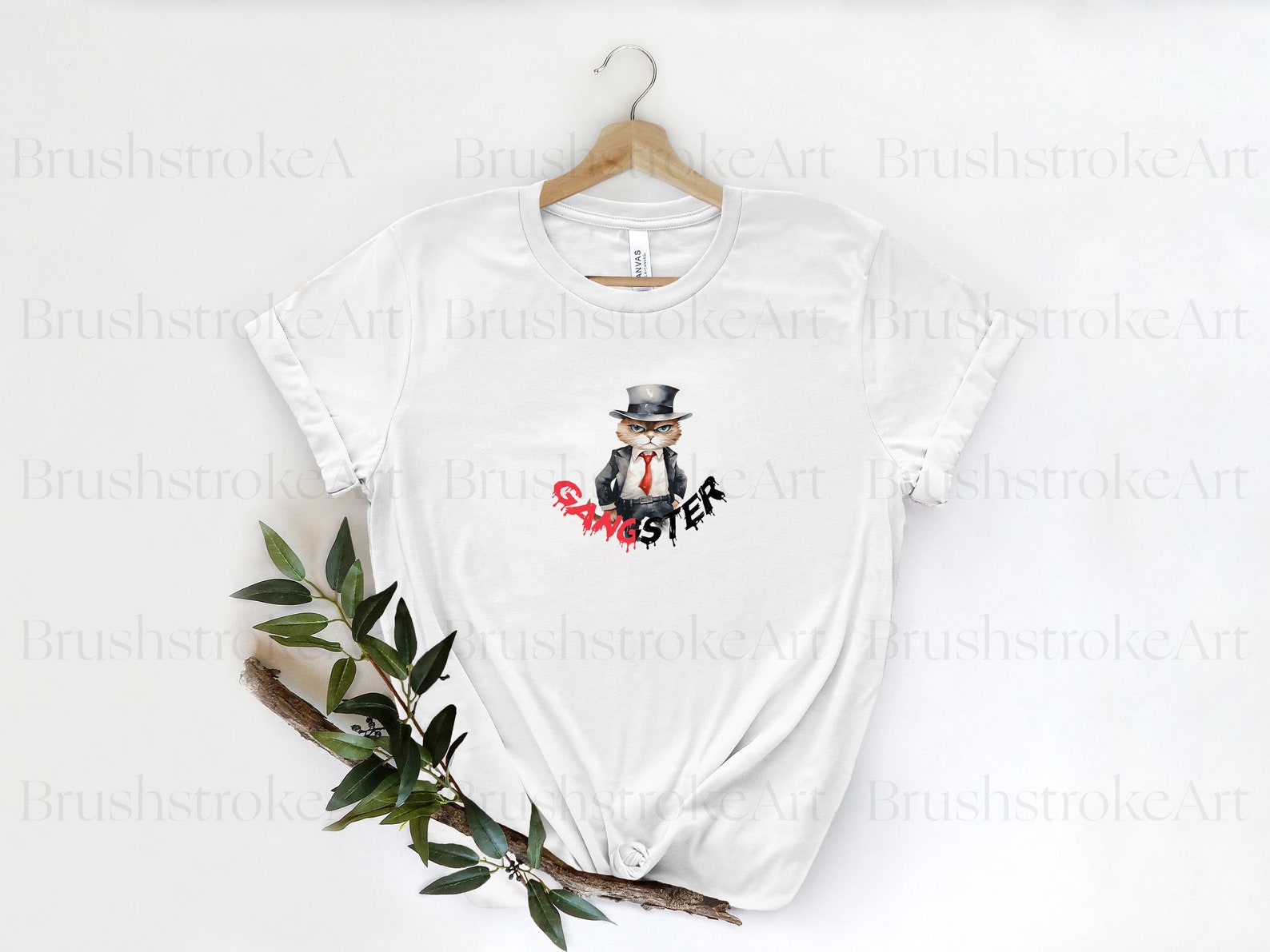 Watercolor Gangster Clipart, Mafia, Gang Clipart, Mob Boss, Gangster ...