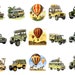40 Safari Vehicle Clipart Pngs-jungle Cruisers: A Collection of Safari ...