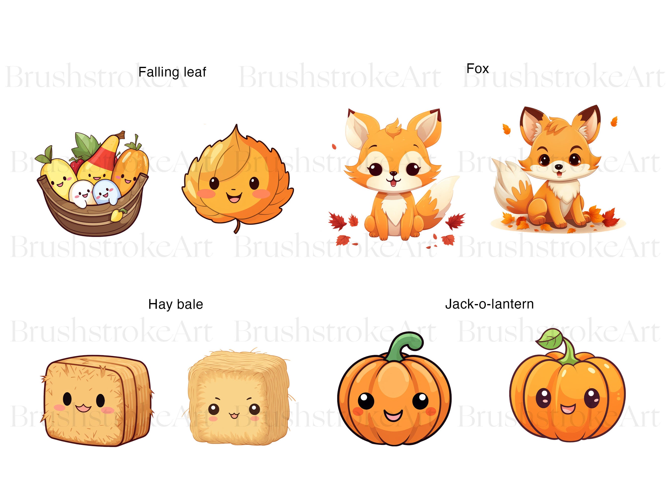 Cute Fall Clipart, Pumpkin, Cute Autumn Clipart, Fall Animals, Squirrel ...