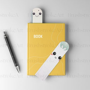Cute Book Clipart, Kawaii Pencil, Cute Book Icon, Bookmark, Book Lover ...