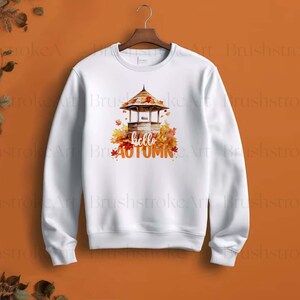 Autumn Well Clipart, Watercolor Well, Fall, Floral Well, Cute Autumn ...