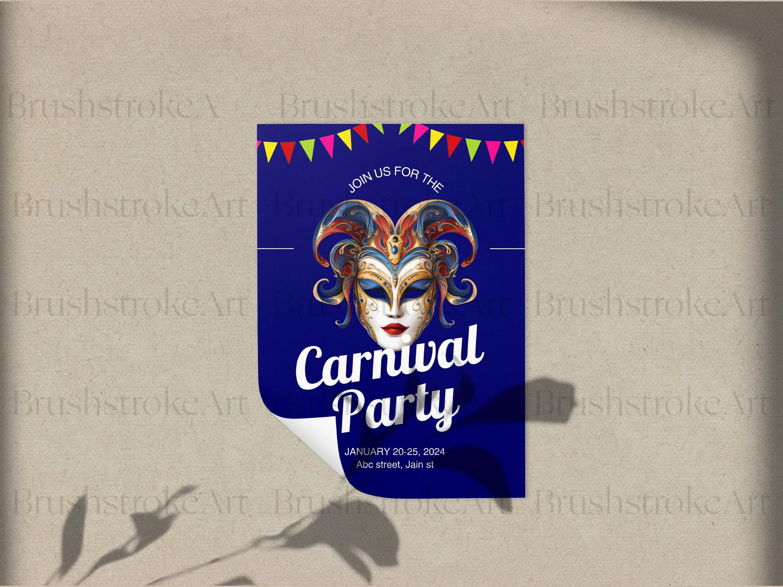 Imágenes Prediseñadas de máscara, máscara de carnaval, veneciana ...