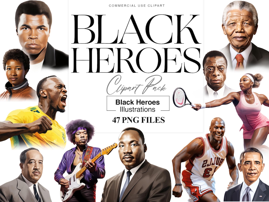 Black History Clipart, Martin Luther King, Black Lives Matter, Black ...