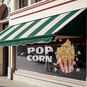 Watercolor Popcorn Clipart, Kawaii Popcorn PNG, Retro Popcorn PNG ...