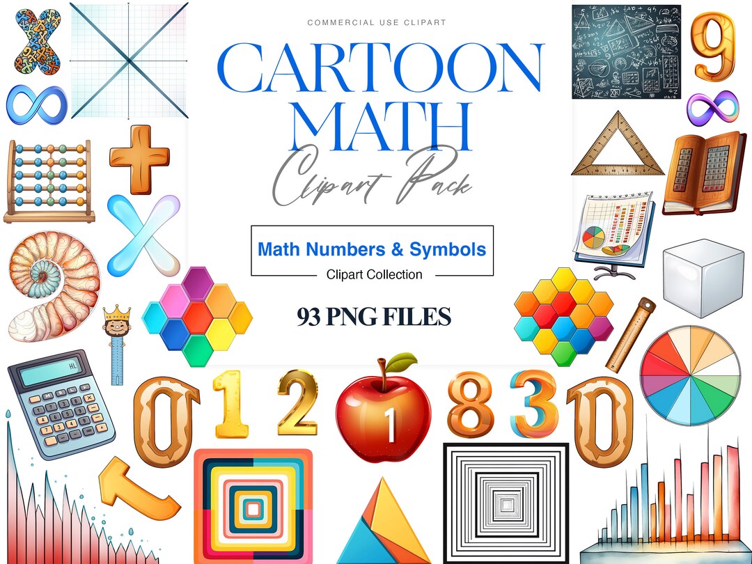 Math Clipart, Mathematics, Addition, Math Art, Subtraction, Math's ...
