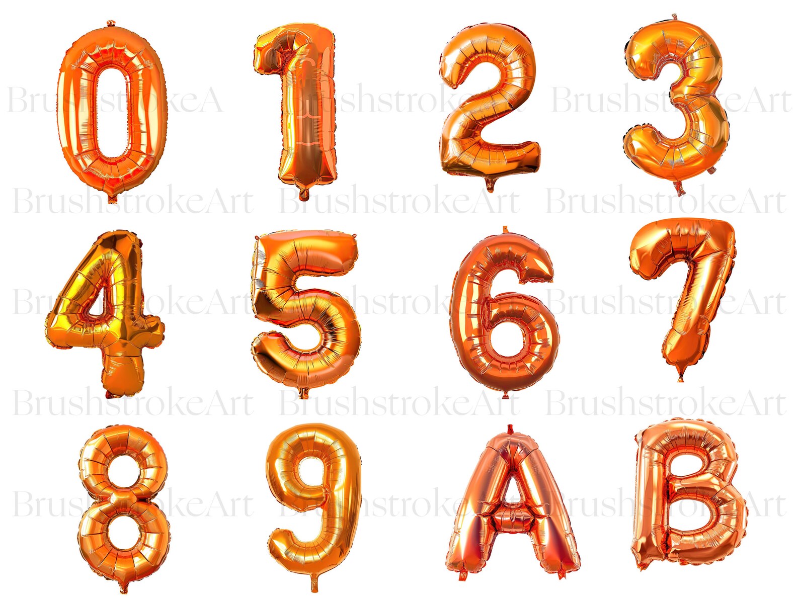Foil Balloon Clipart, Balloon Alphabet, Foil Numbers, Glitter Balloon ...