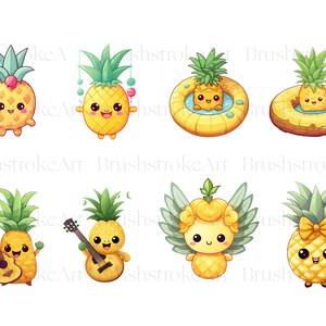 Cute Pineapple Clipart, Pineapple Fruit Tropical, Summer Pineapple PNG ...