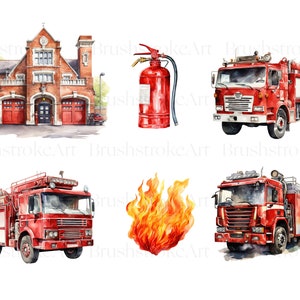 Fire Fighter PNG Clipart, Fire Truck, Fire Extinguisher, Fire ...
