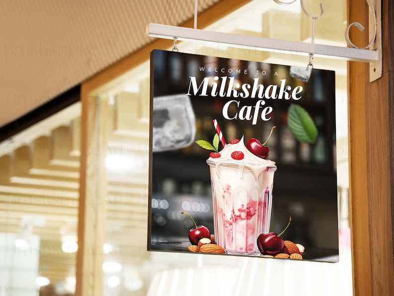 Watercolour Milkshake Clipart: Instant Download PNG Files for Creative ...