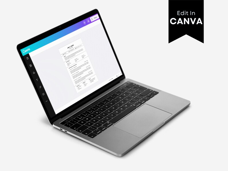Minimalist Resume Template, Biodata Format, Canva Resume Templates ...
