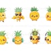 Cute Pineapple Clipart, Pineapple Fruit Tropical, Summer Pineapple PNG ...