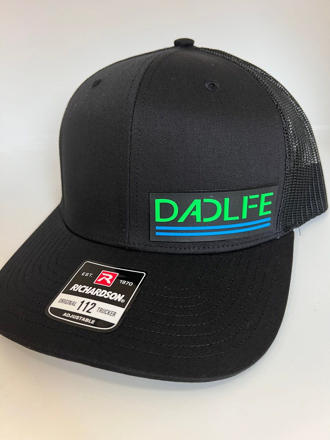 Dad Life PVC Patch Hat, Richardson 112 Trucker Cap - Etsy