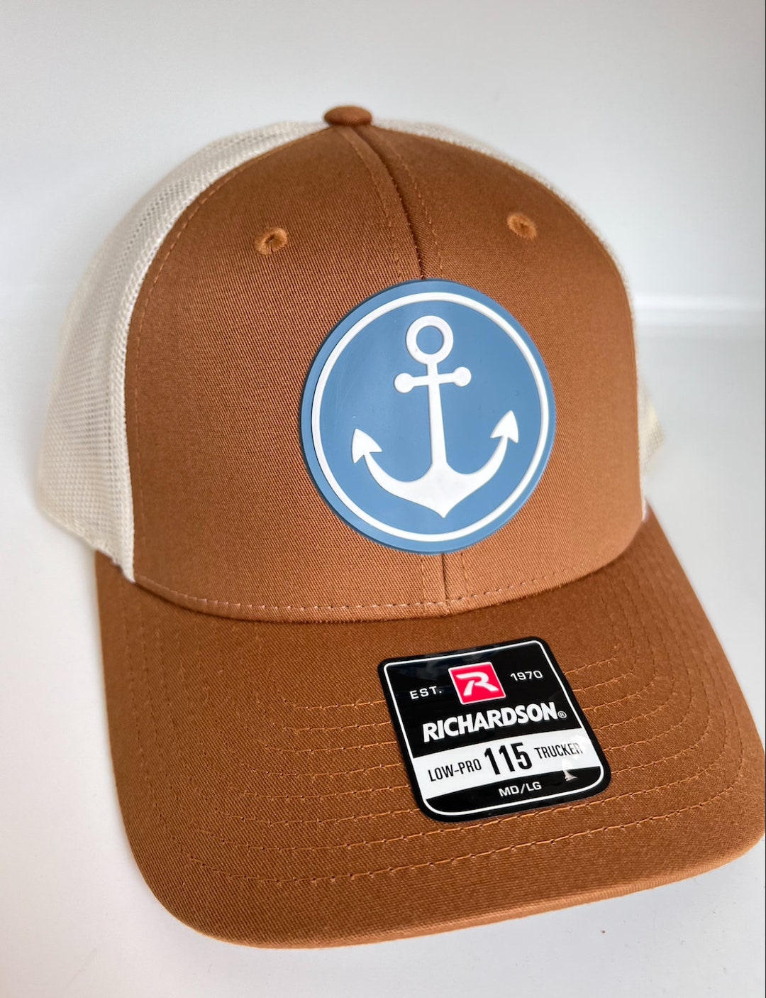 Anchor Hat Anchor PVC Patch Hat Coastal Hat Boating Hat Mothers Day Gift Boating Enthusiast Hat ...