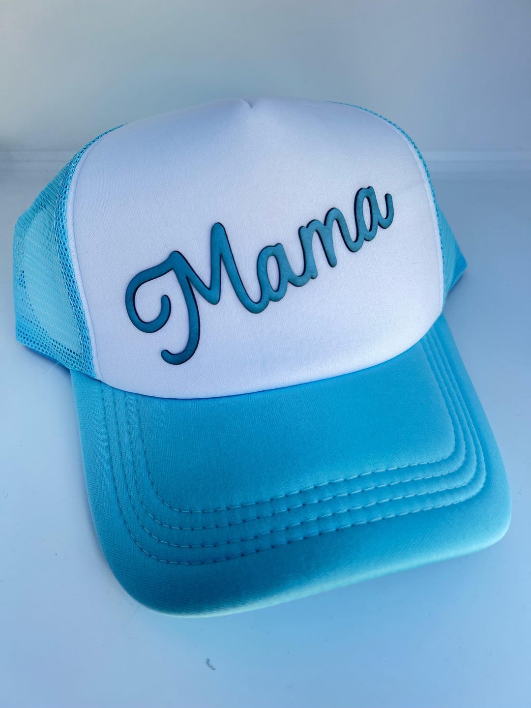 Mothers Day Hat for Mom | Mama Leather Patch Hat | Hat for Mom ...