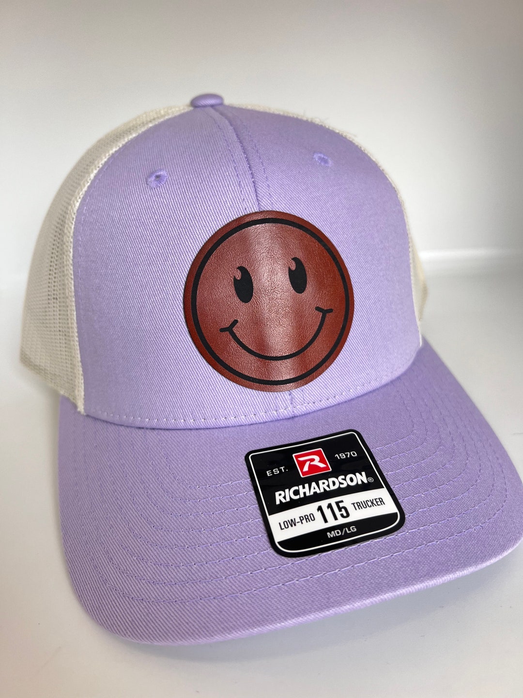 Smiley Face Hat Hat With Smiley Face Smiley Face Leather Patch Hat ...
