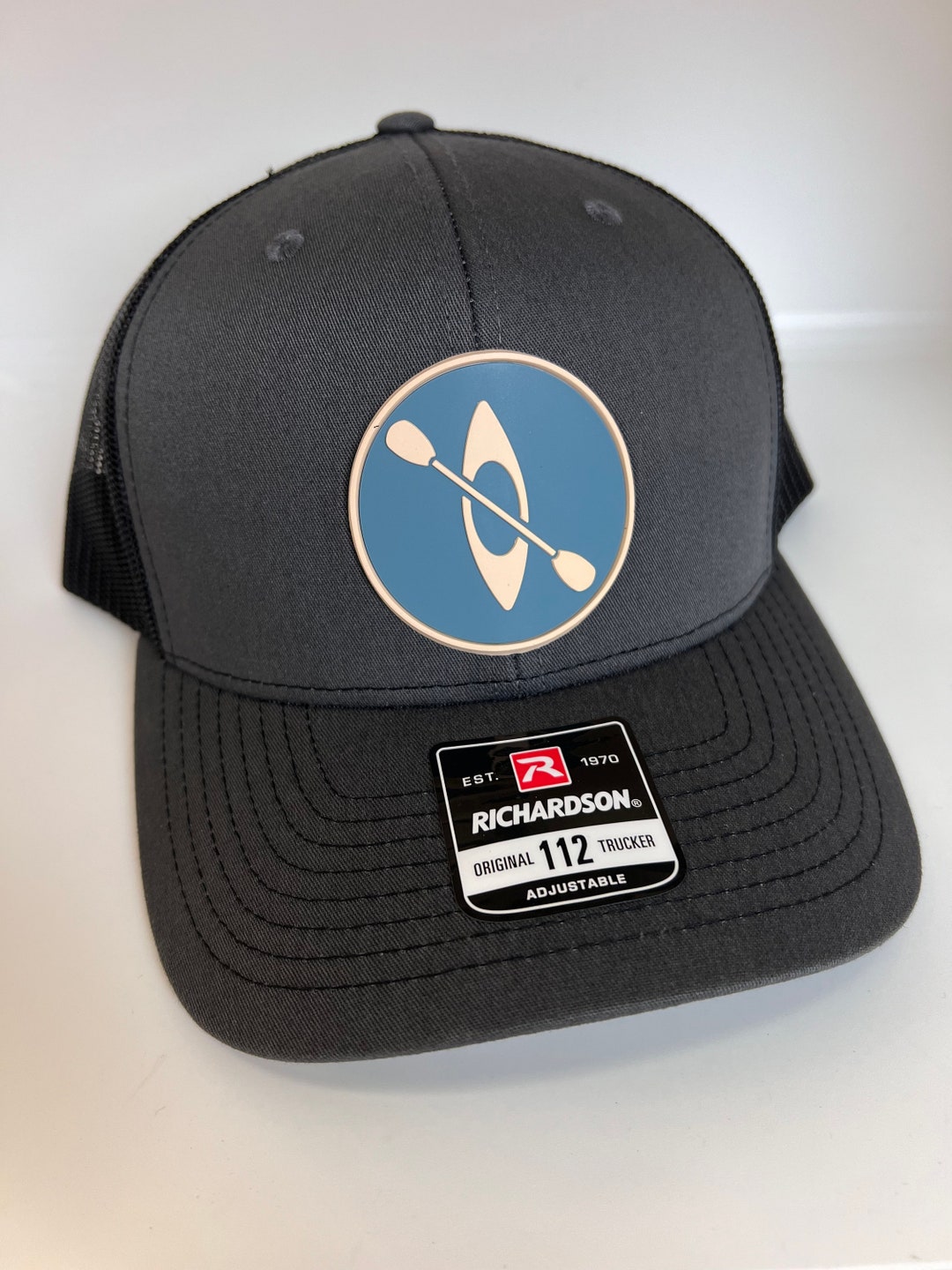 Fathers Day Gift for Dad Hat, Kayak PVC Patch Hat, Gift for Kayak Hat ...