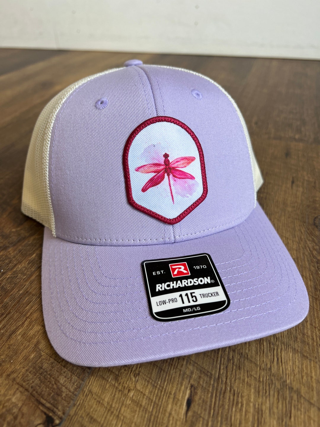 Mothers Day Hat for Mom Dragonfly Patch Hat Adjustable Trucker Hat for ...