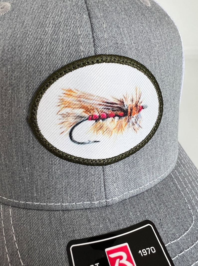 Fly Fishing Patch Hat | Richardson 112 Trucker Cap for Fishermen - Etsy