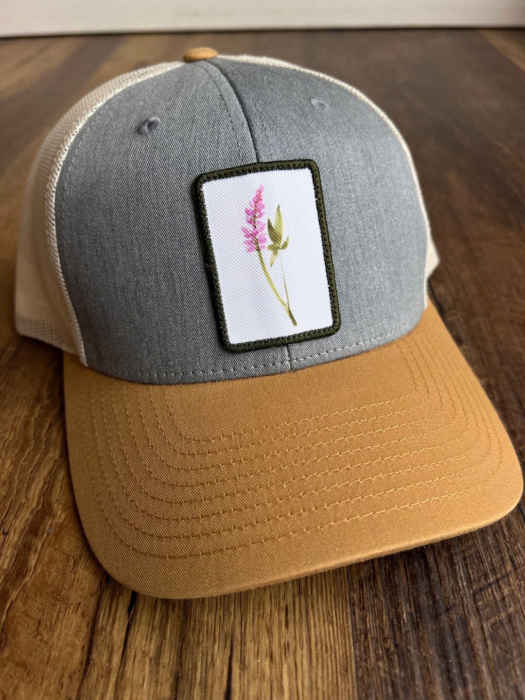 Mothers Day Hat for Mom Flower Patch Hat Wildflower Hat Nature Lover's ...