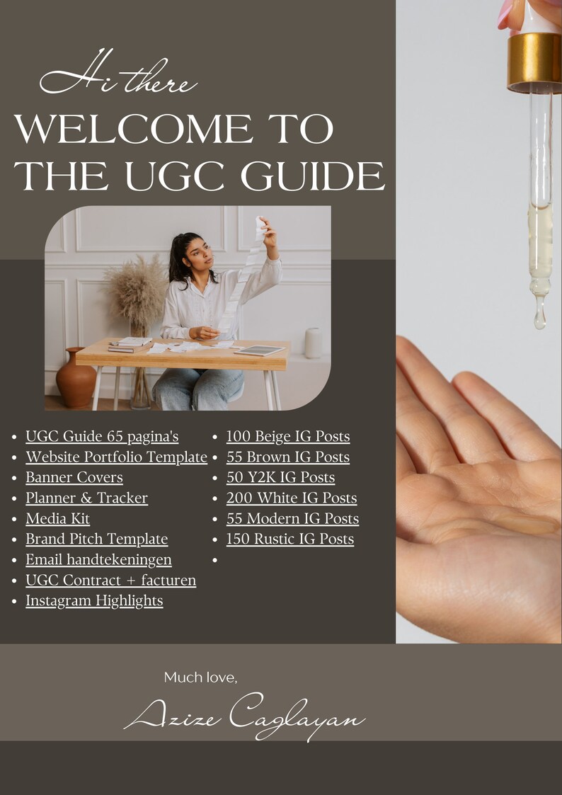 UGC Starter Guide Incl. Ugc Creator Package Plr Ebook for Ugc Creators ...