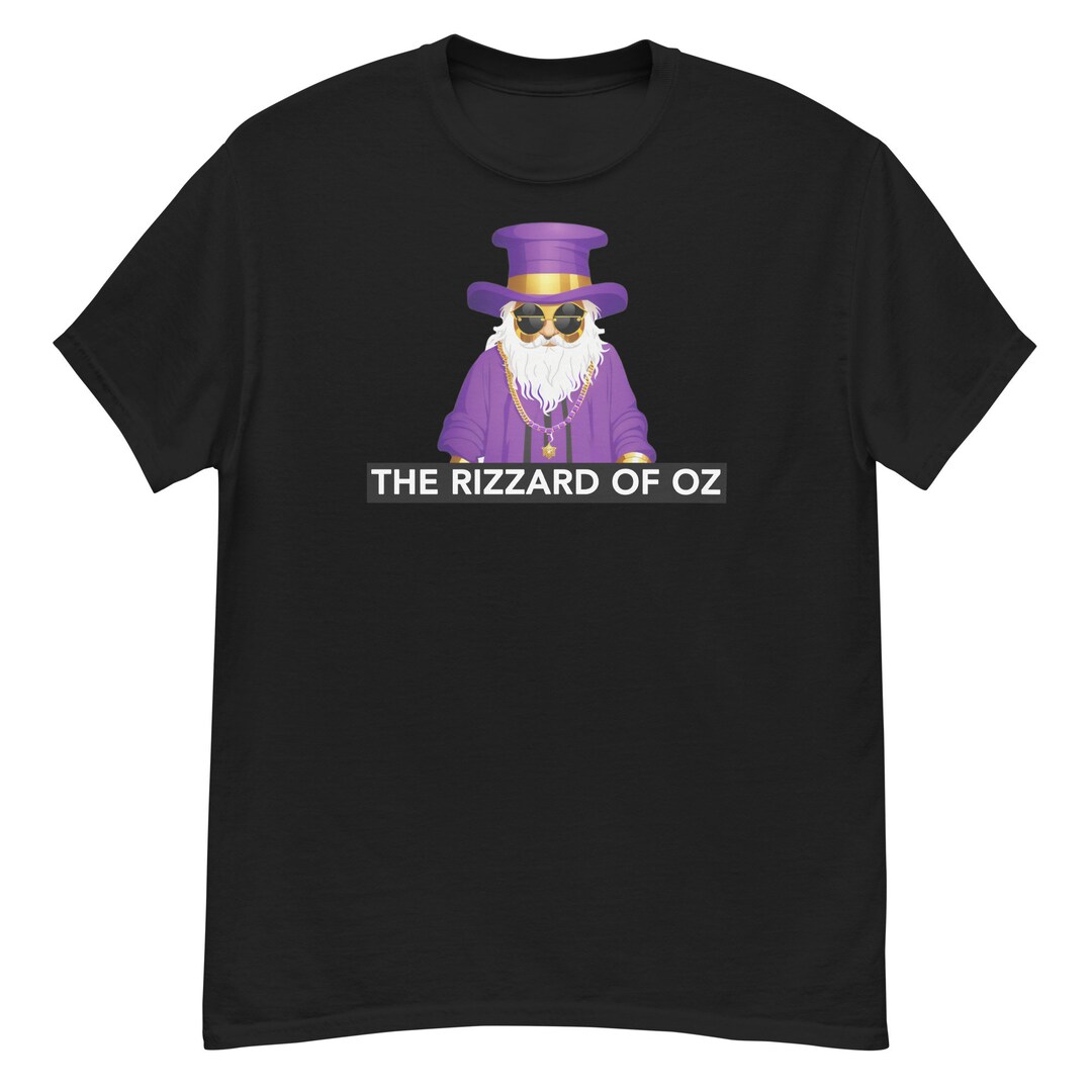 Rizzard of Oz Men's T-shirt - Etsy