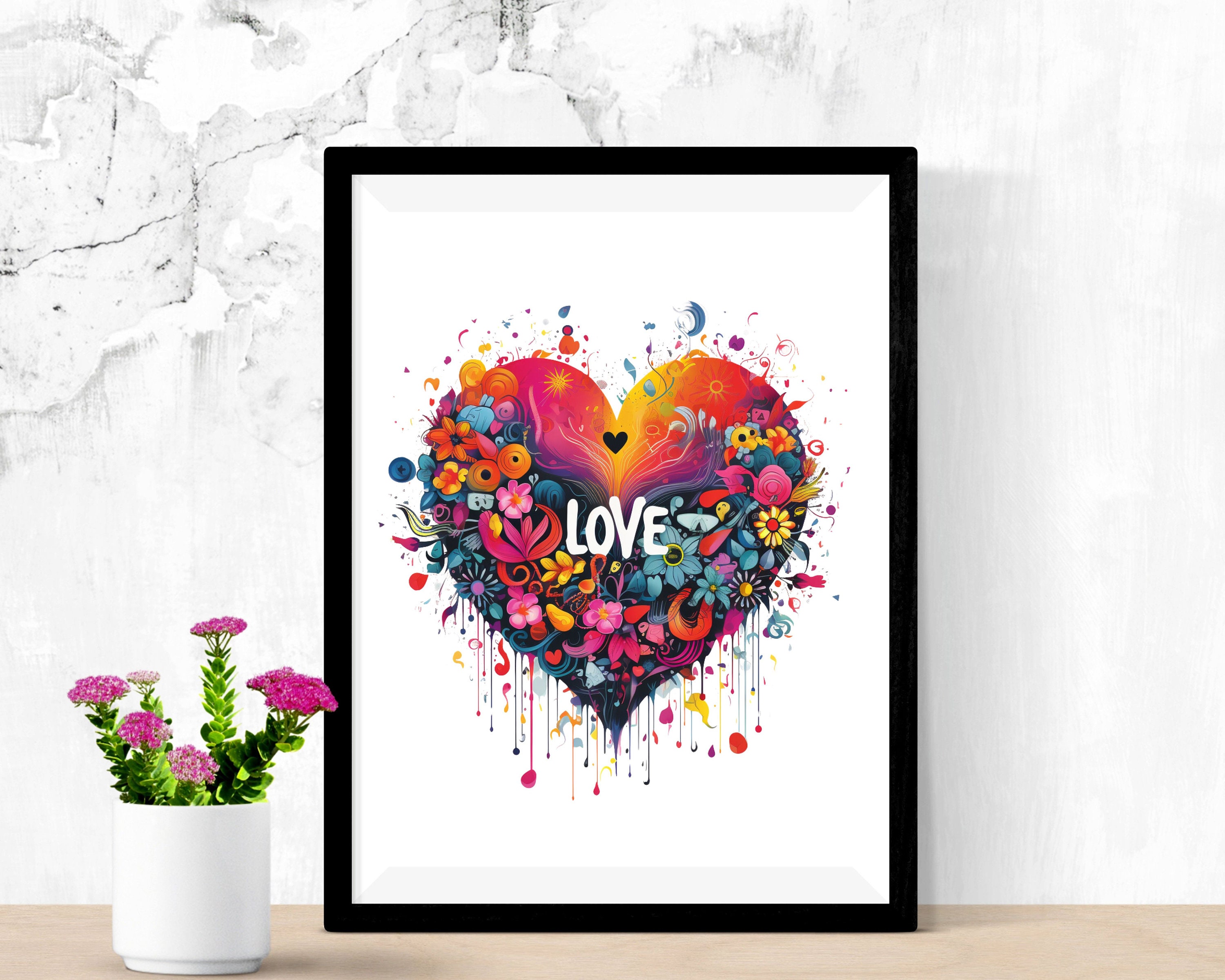 Multicolor Heart PNG, Fanny Heart Png, Multicolor Heart Clipart, Heart ...