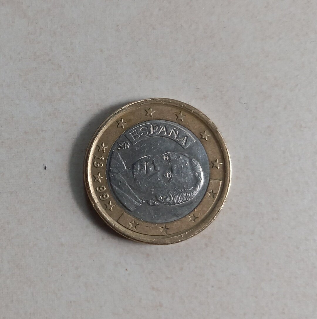 Rare Euro Coin From 1999 Spain - Etsy