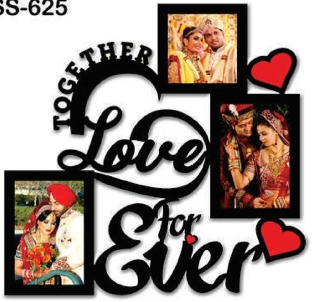 Together Forever Frame Shiplap SVG Files for Laser Cutting - Etsy