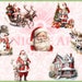 Christmas, Watercolor Clipart Bundle, HQ Printable, PNG Format, Instant ...