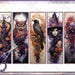 Halloween Bookmarks Vol.01, Watercolor Digital Sheets, 2x6,5 Inch 20 ...