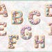 Easter Alphabet and Numbers, Clipart Bundle, 36 HQ Printable ...